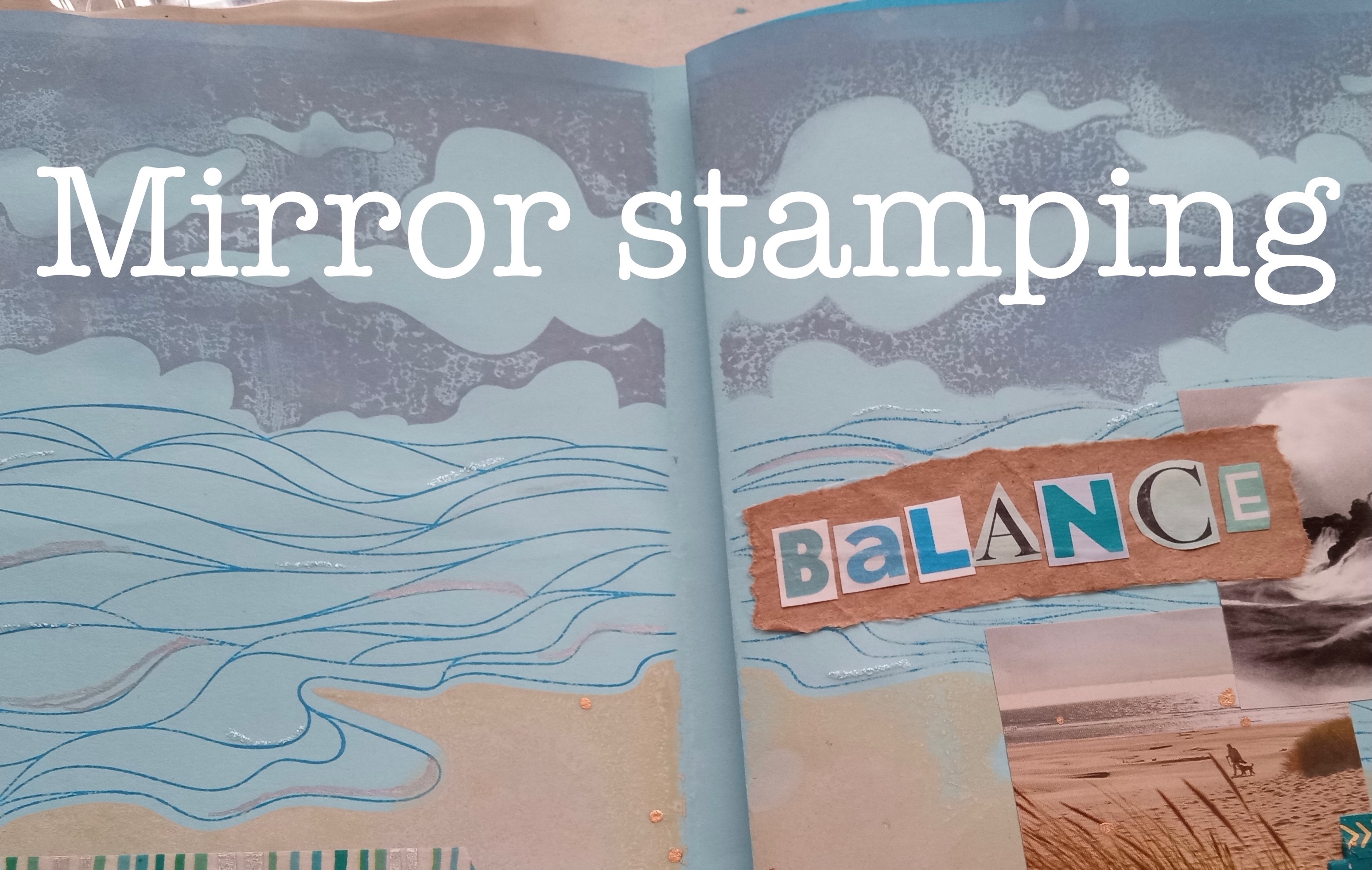 Balance – Junk Journal July – Papercraft Crystal