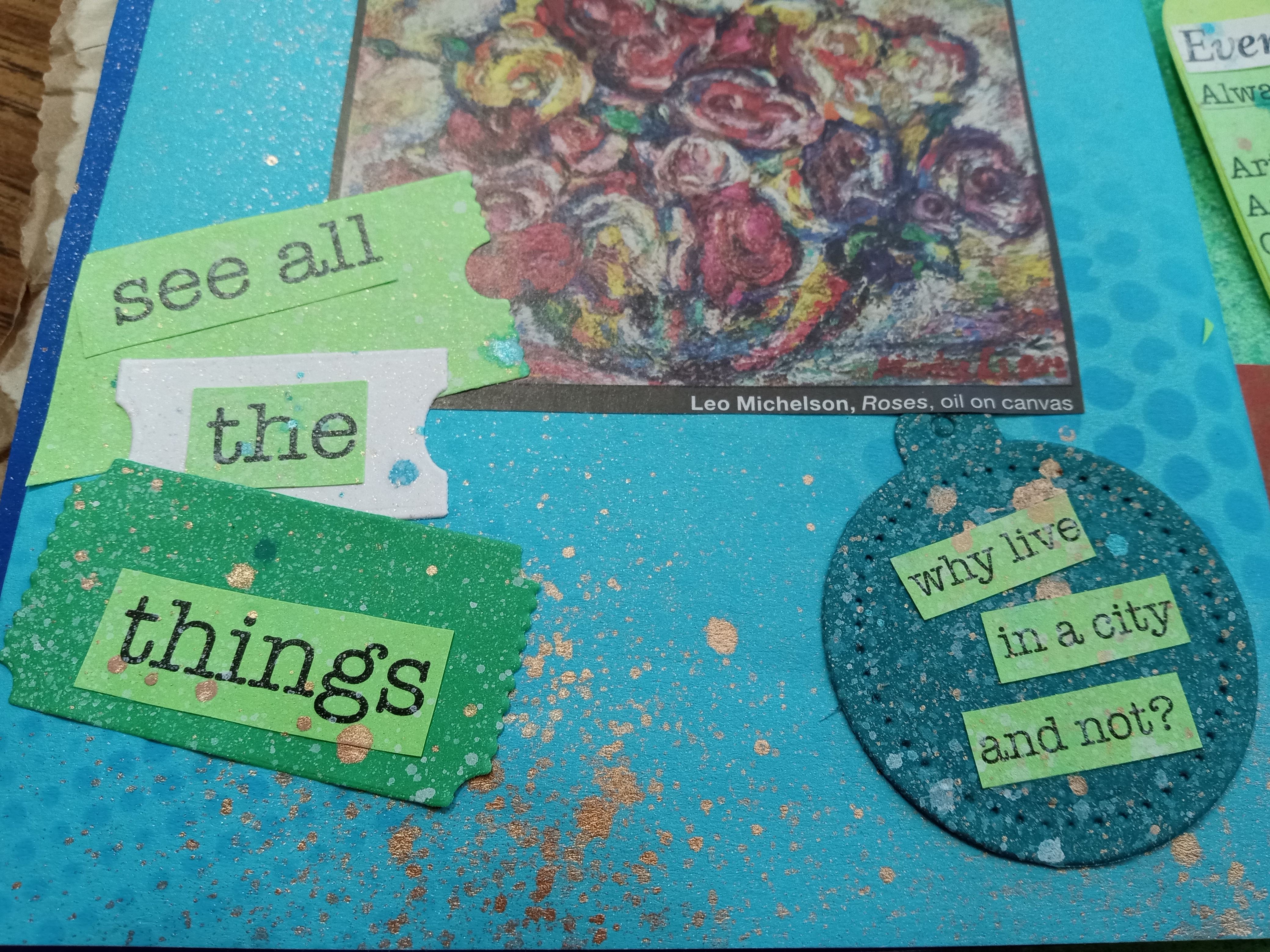 Tickets and tags – Junk Journal July – Papercraft Crystal