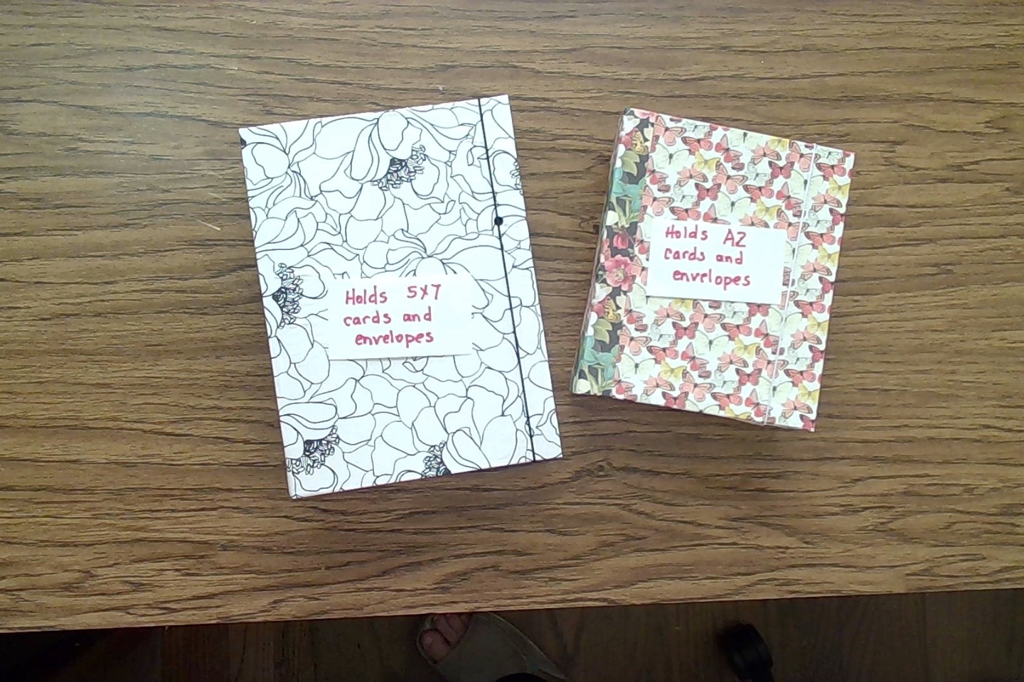 Card caddy from a food box – Papercraft Crystal