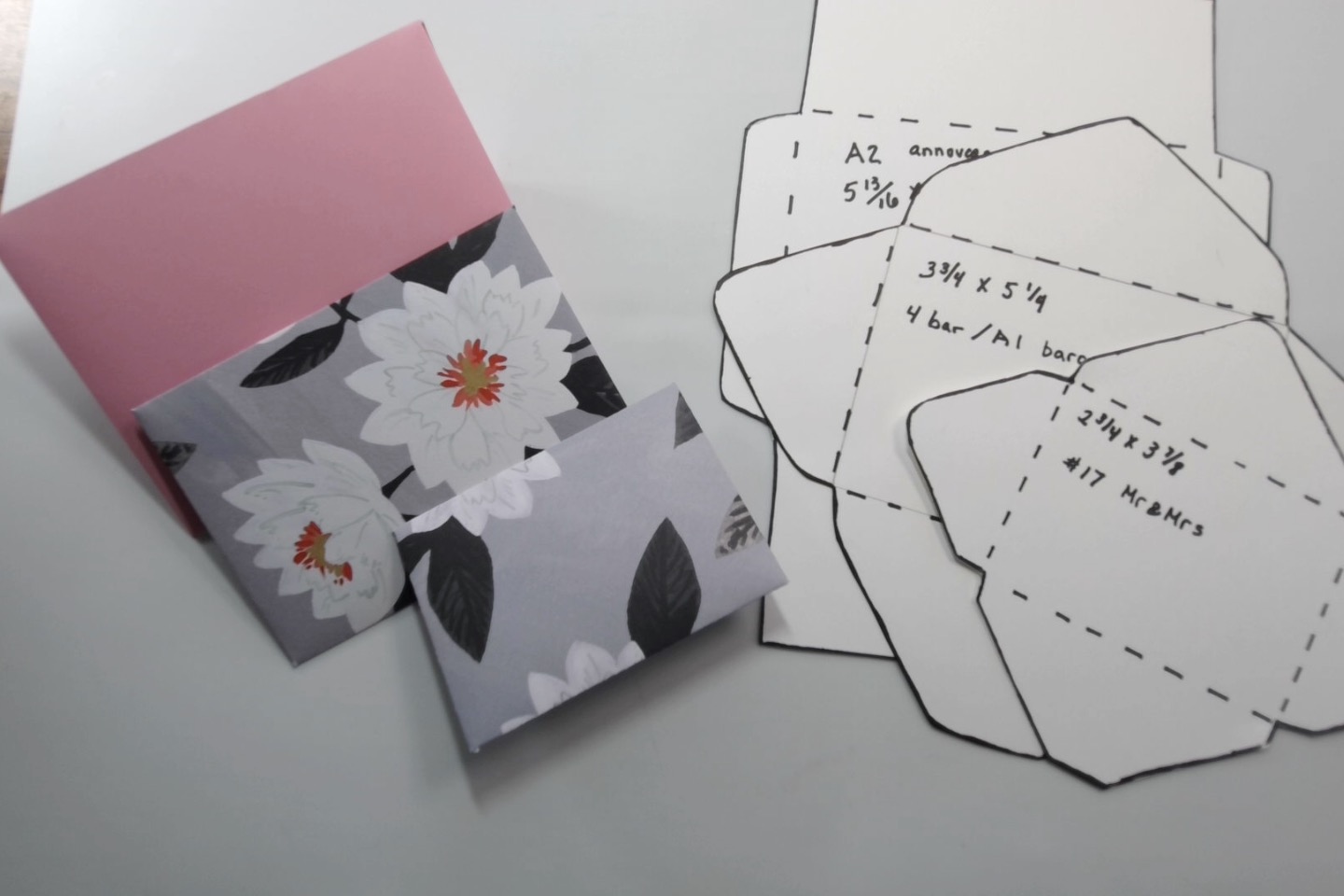 Making your own envelopes – Papercraft Crystal